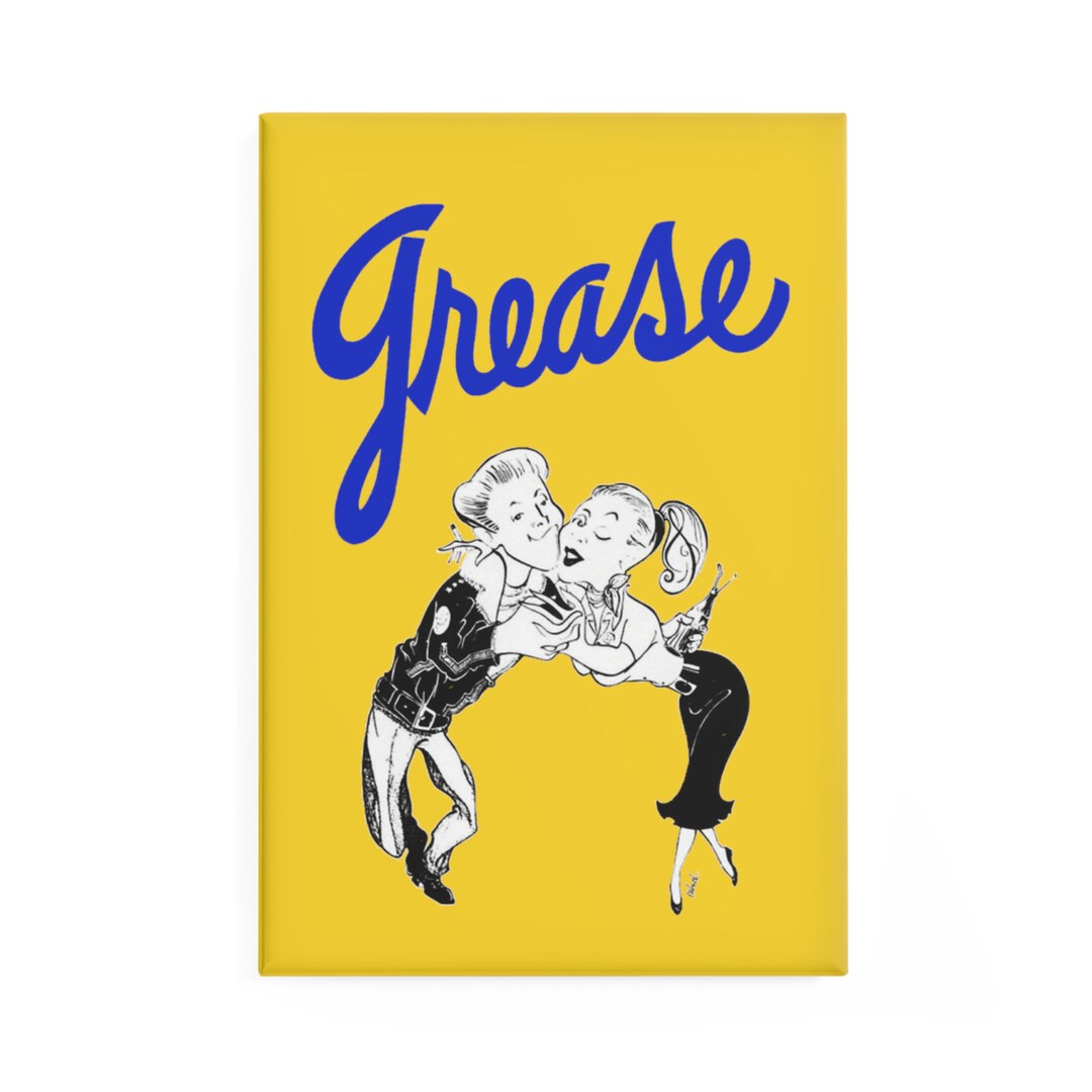 Grease (1972 Broadway) [fridge Magnet] - Etsy