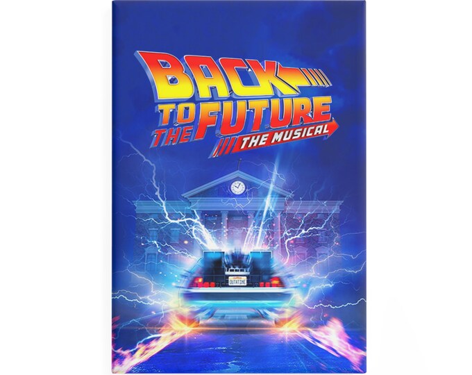 Back to the Future 2023 Broadway delorean fridge Magnet - Etsy