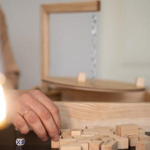 Handmade Wooden Balance Board Game: Family Skill & Dexterity - Etsy