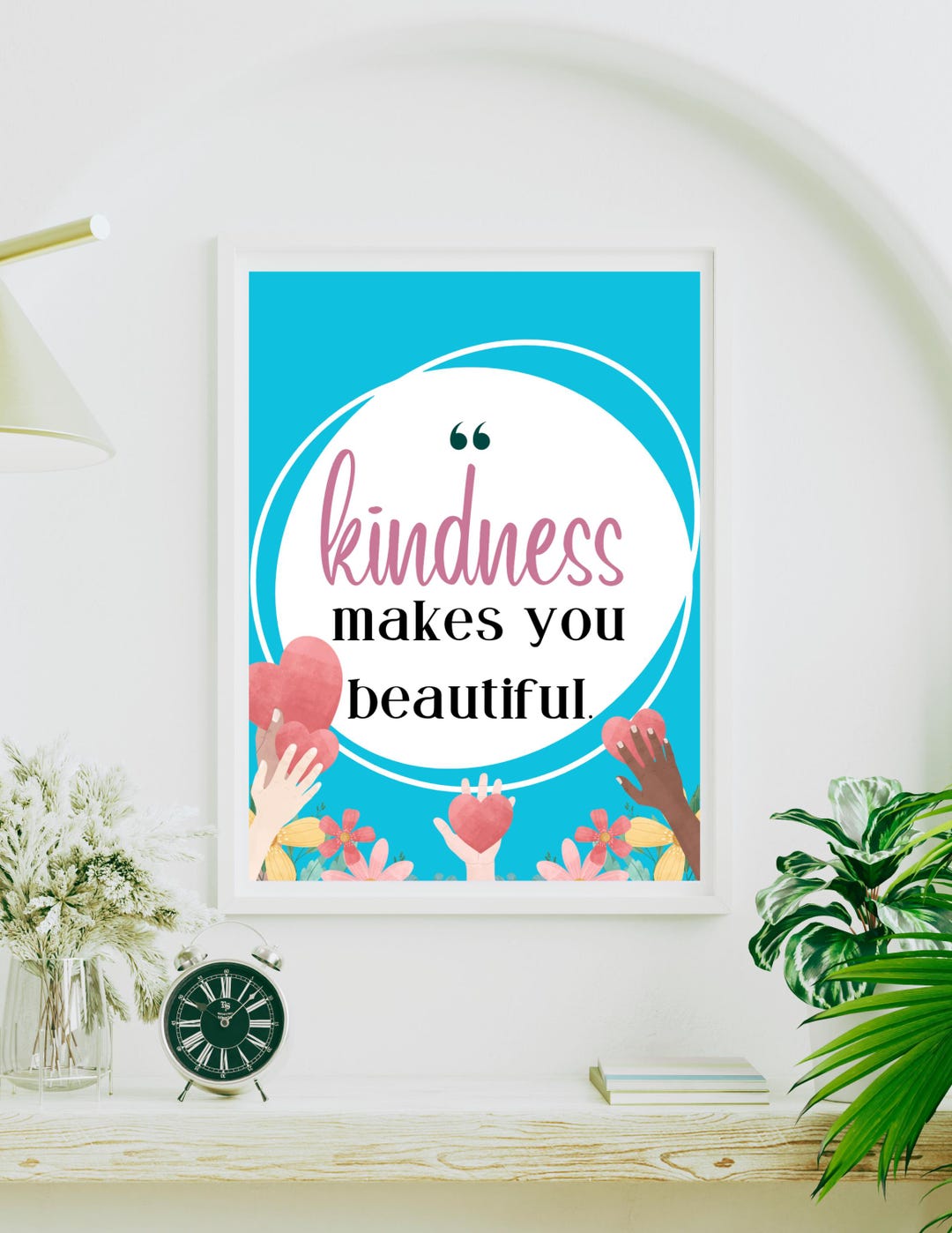 Beautifully Designed Digital Print, Featuring the Heartfelt Message ...