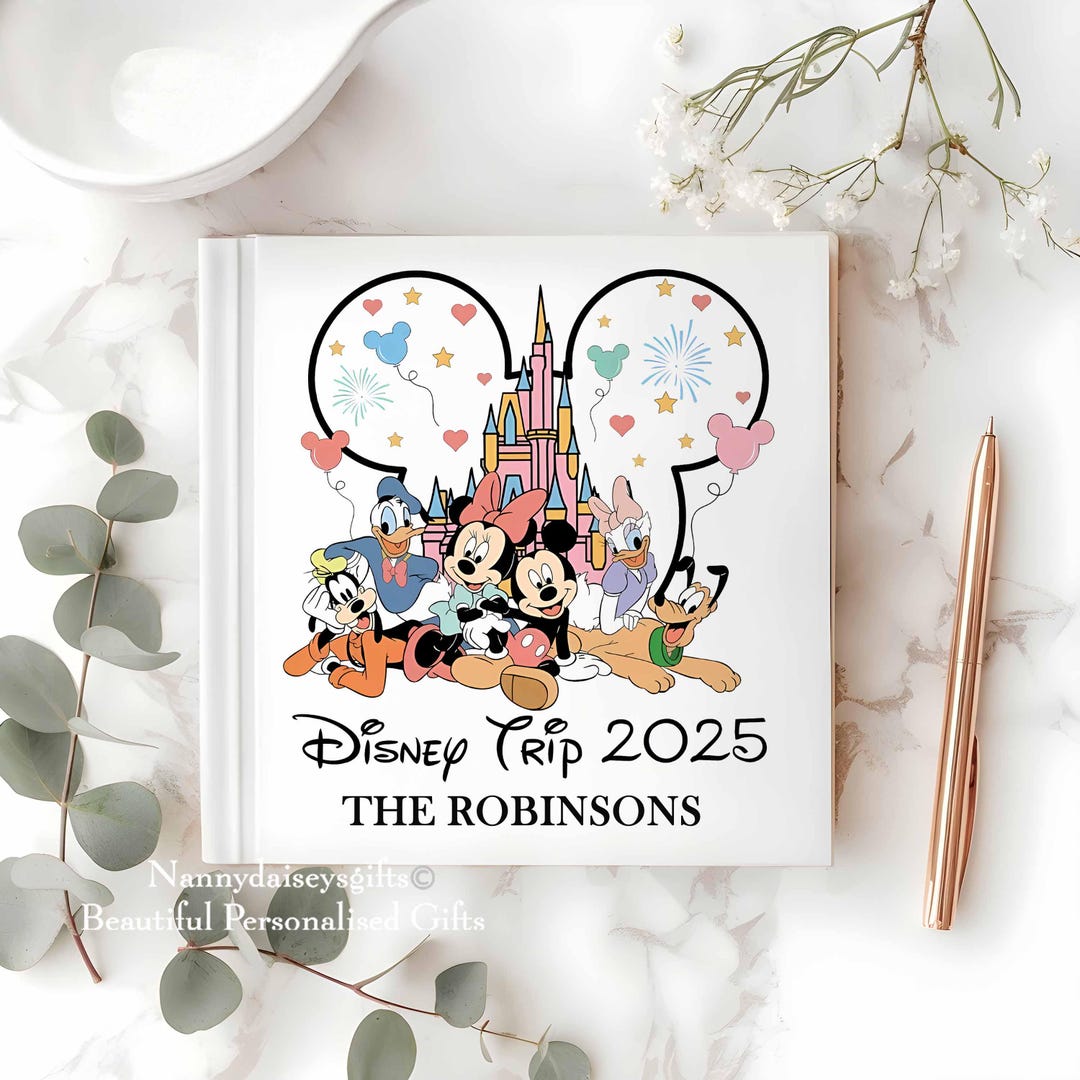 Disney Family Memory Book~ Mickey & Friends~disneyland Paris~disney ...