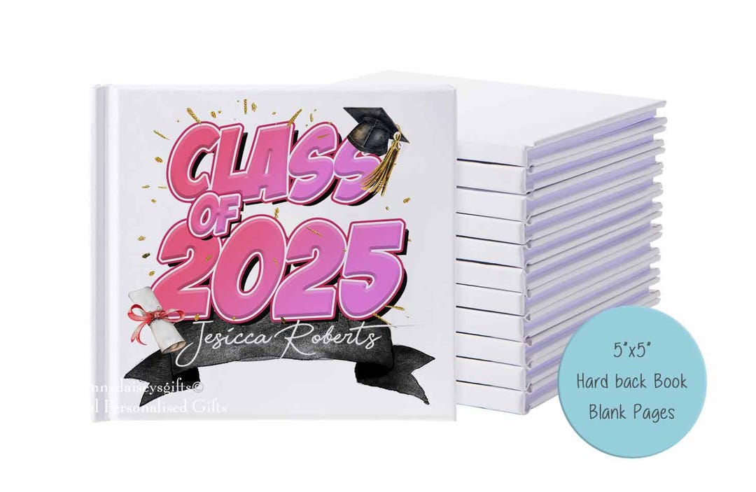 Class of 2025 2025 Leavers Book Personalised Year 6 Leaver Autograph ...