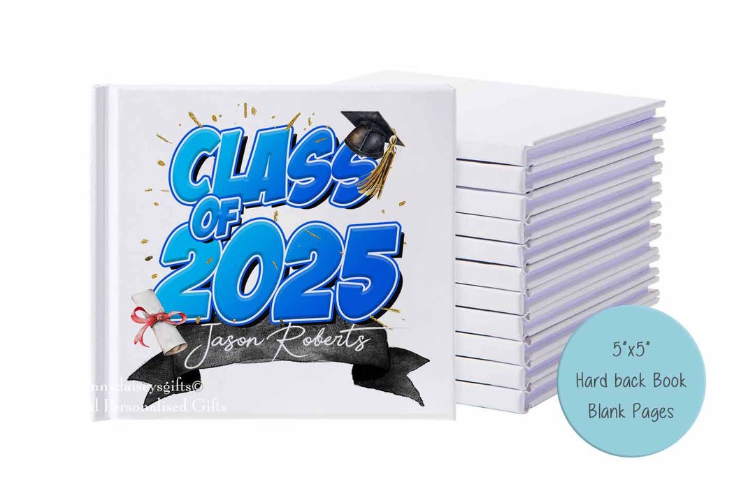 Class of 2025~ 2025 Leavers Book ~ Personalised Year 6 Leaver Autograph ...