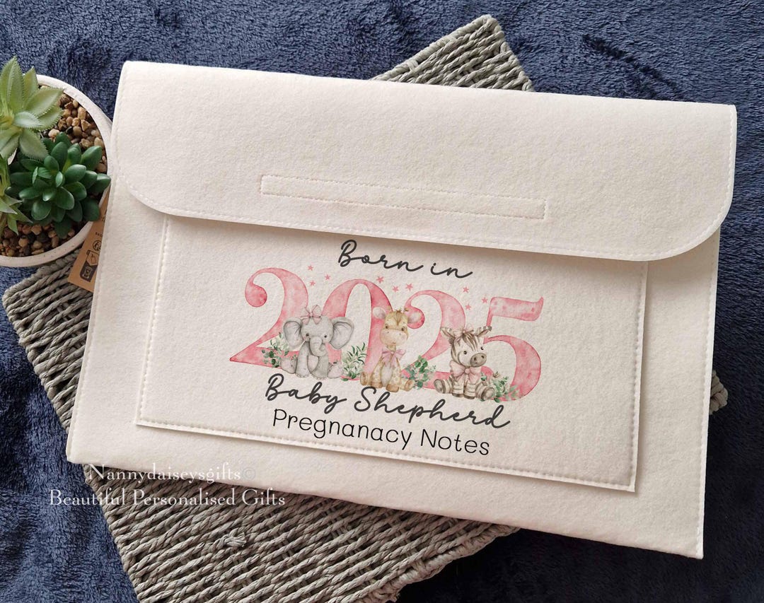 Personalised Pregnancy Notes Folder ~ Maternity Folder ~ With or With ...