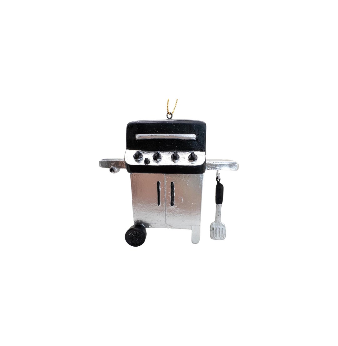 Barbecue Grill Smoker Christmas Tree BBQ Grilling Ornament - Etsy