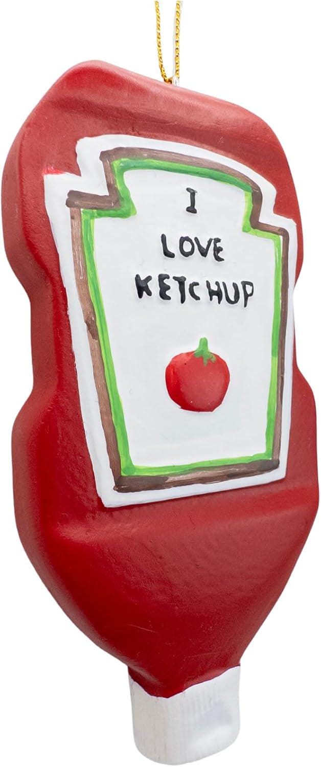I Love Ketchup Tomato Bottle Christmas Tree Food Ornament - Etsy