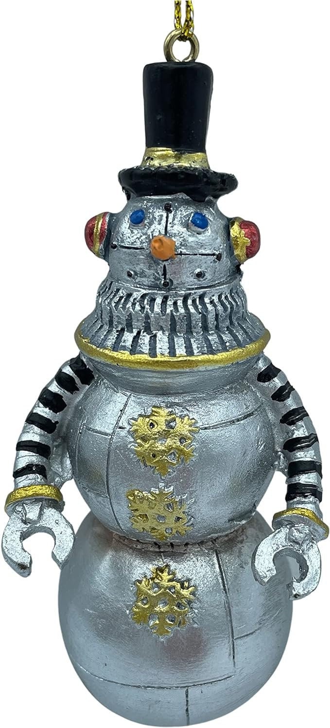 Retro Robot Snowman Christmas Tree Ornament for Kids - Etsy