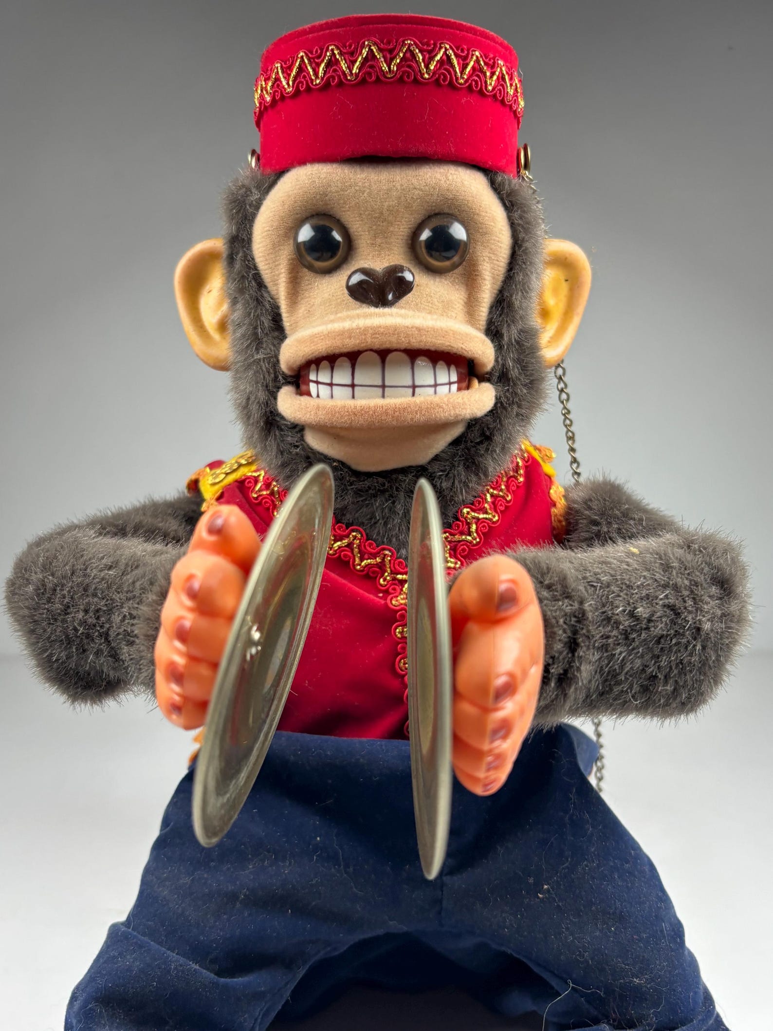 Vintage Build-a-bear Captain Monkey – Nautical Americana Display Plush ...