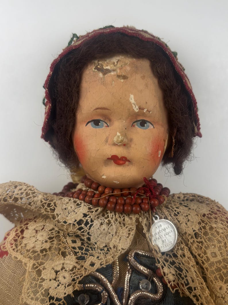 Early 1900s Antique Composition Doll • Estate Preserved • Multiple Hand ...