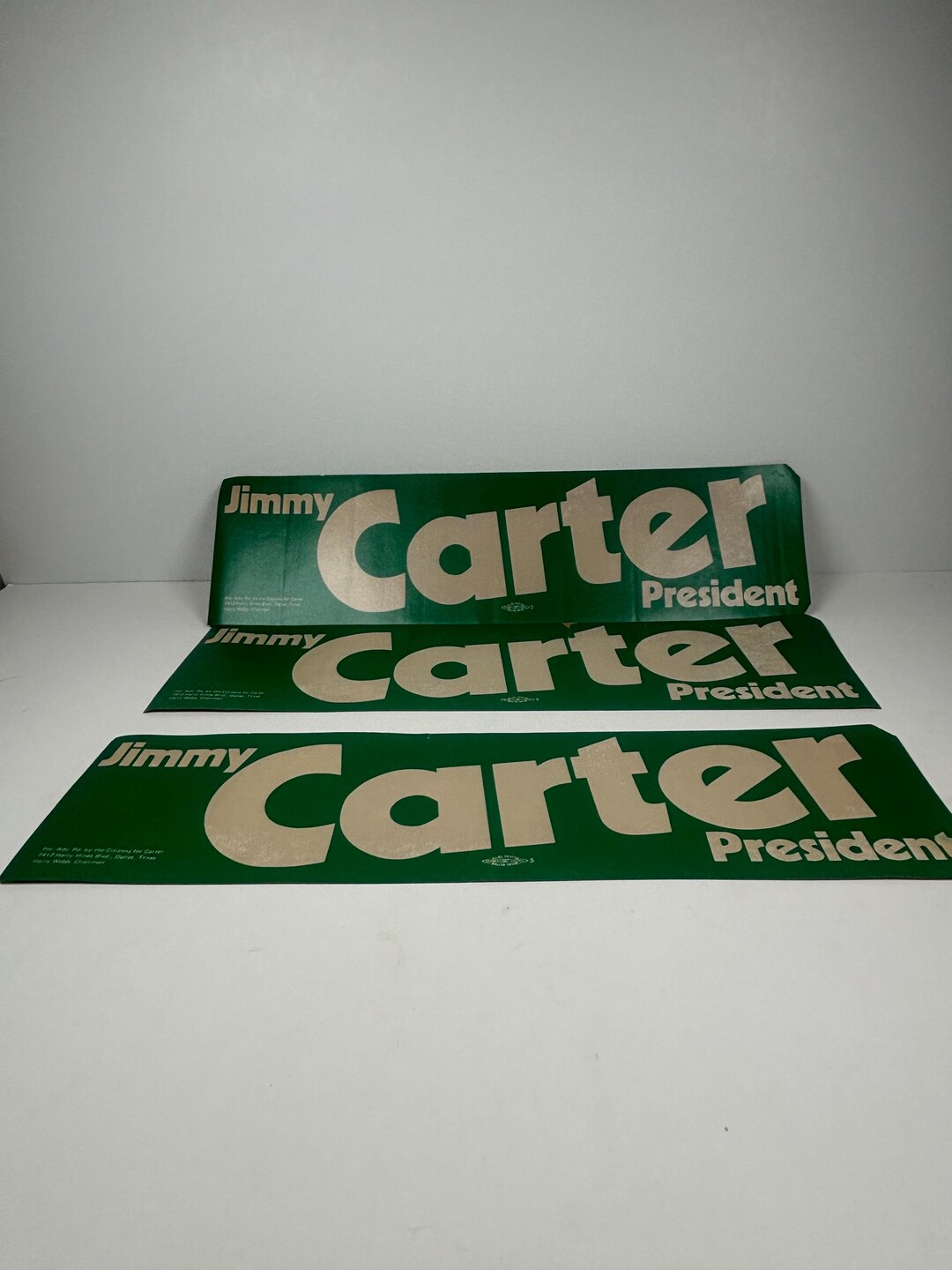 Vintage 1976 Jimmy Carter Campaign Signs - Lot of 3, Dallas Texas - Etsy