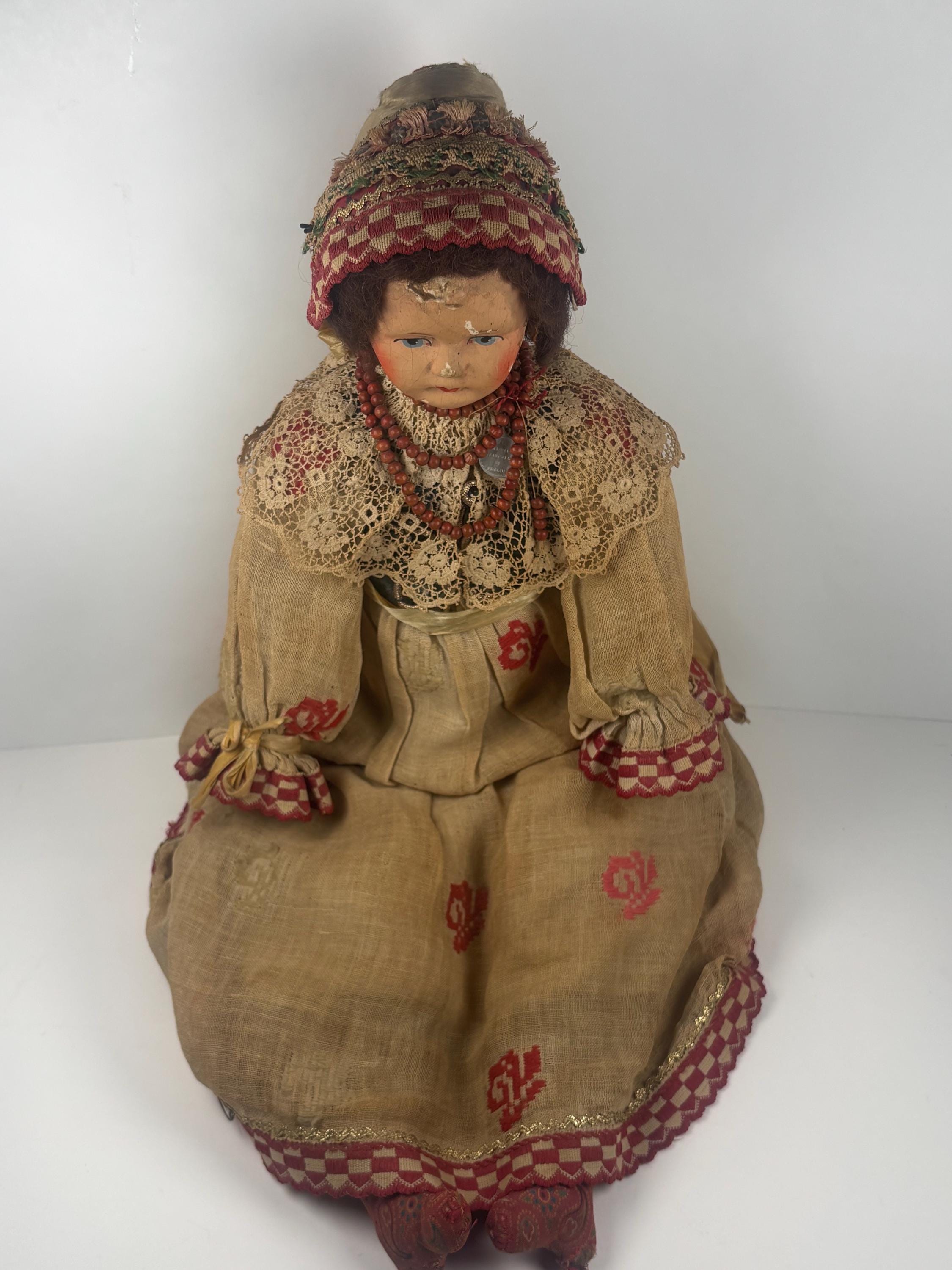 Early 1900s Antique Composition Doll • Estate Preserved • Multiple Hand ...