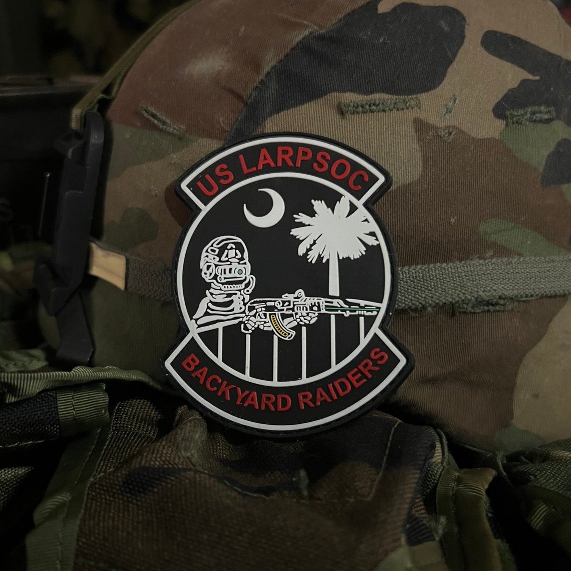 US LARPSOC Tactical PVC Morale Patch - Etsy