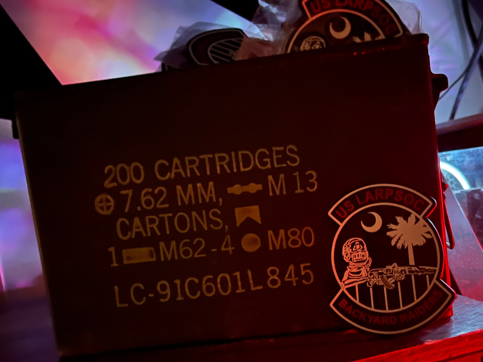 US LARPSOC Tactical PVC Morale Patch - Etsy