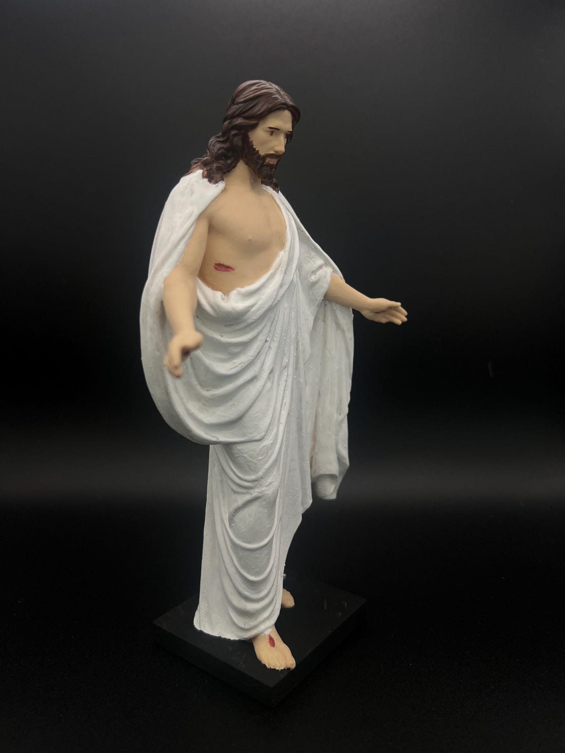 Resurrected Jesus Christ Figurine – Hand Painted 3D Printed Resin ...