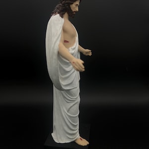 Resurrected Jesus Christ Figurine – Hand Painted 3D Printed Resin ...