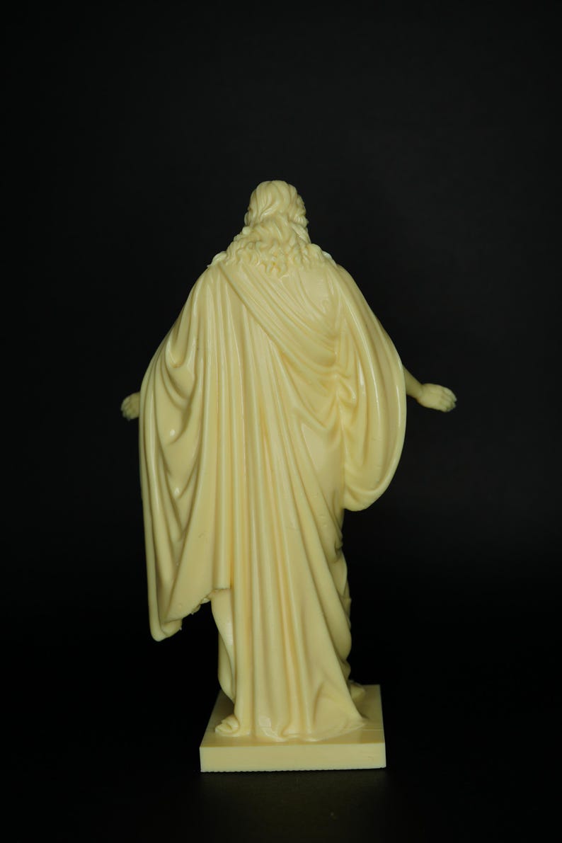 Resurrected Jesus Christ Figurine – Hand Painted 3D Printed Resin ...