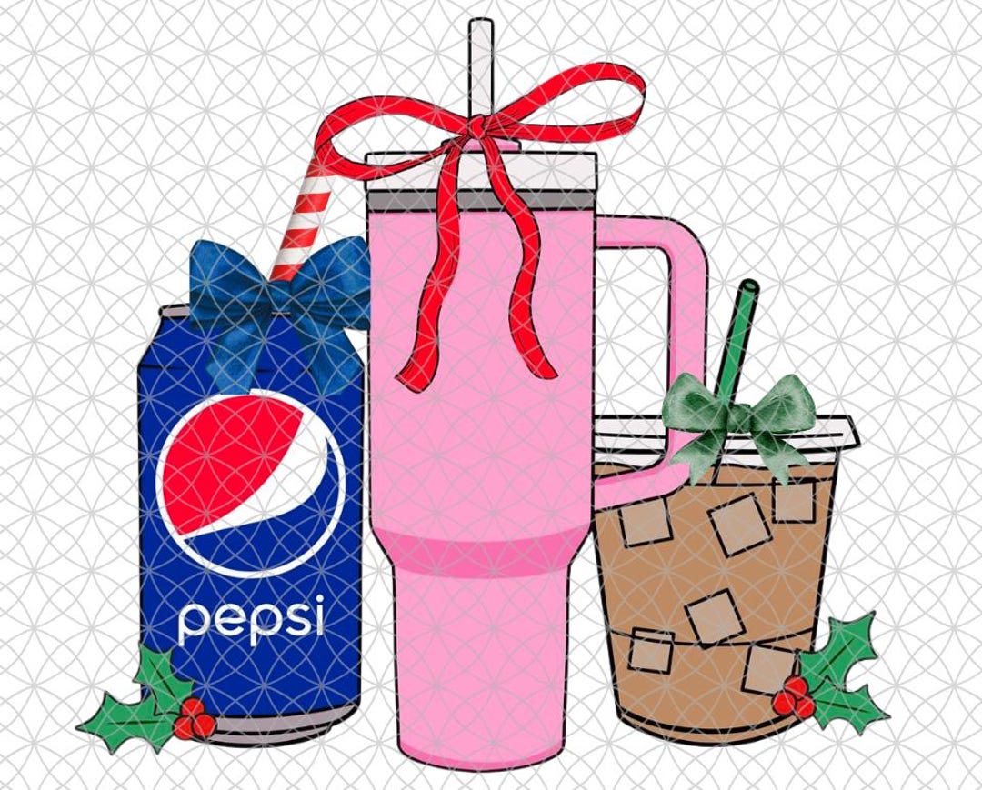 Girly Girl Pepsi Drinks PNG - Etsy