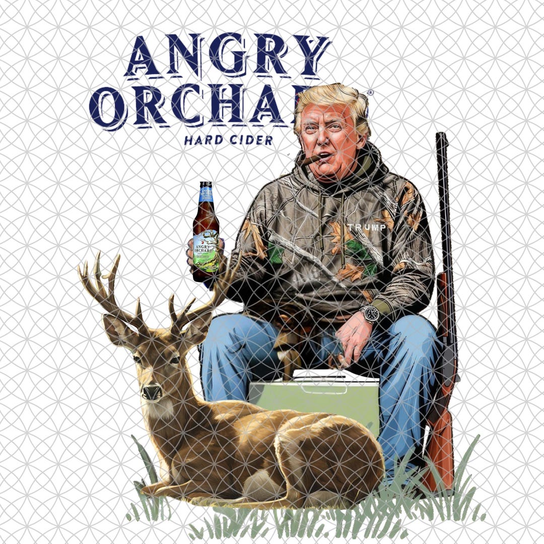 Trump Deer Hunting Beer PNG front & Back Included - Etsy