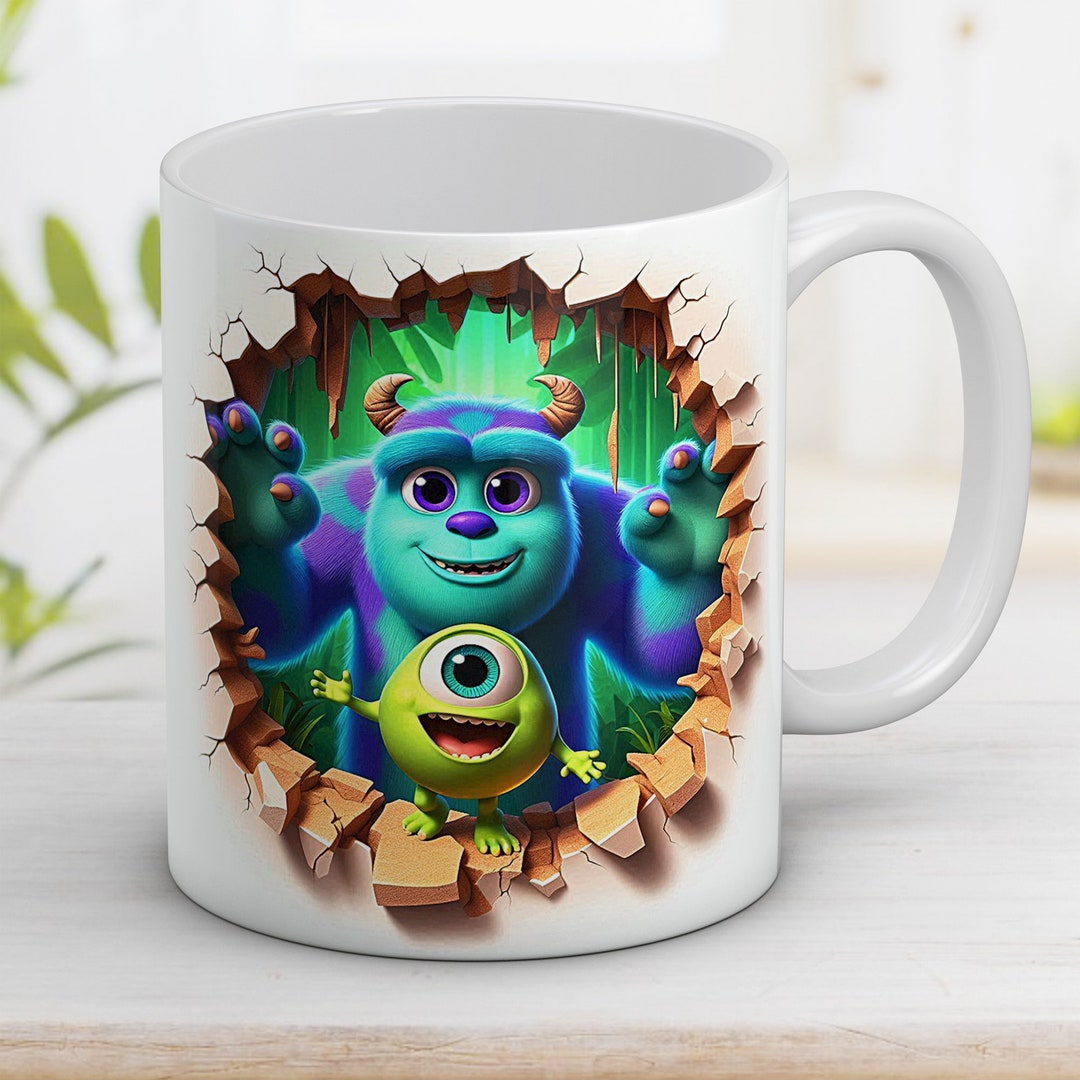 Mike and Sully Mug Wrap: Funny Cartoon PNG (digital Download) - Etsy