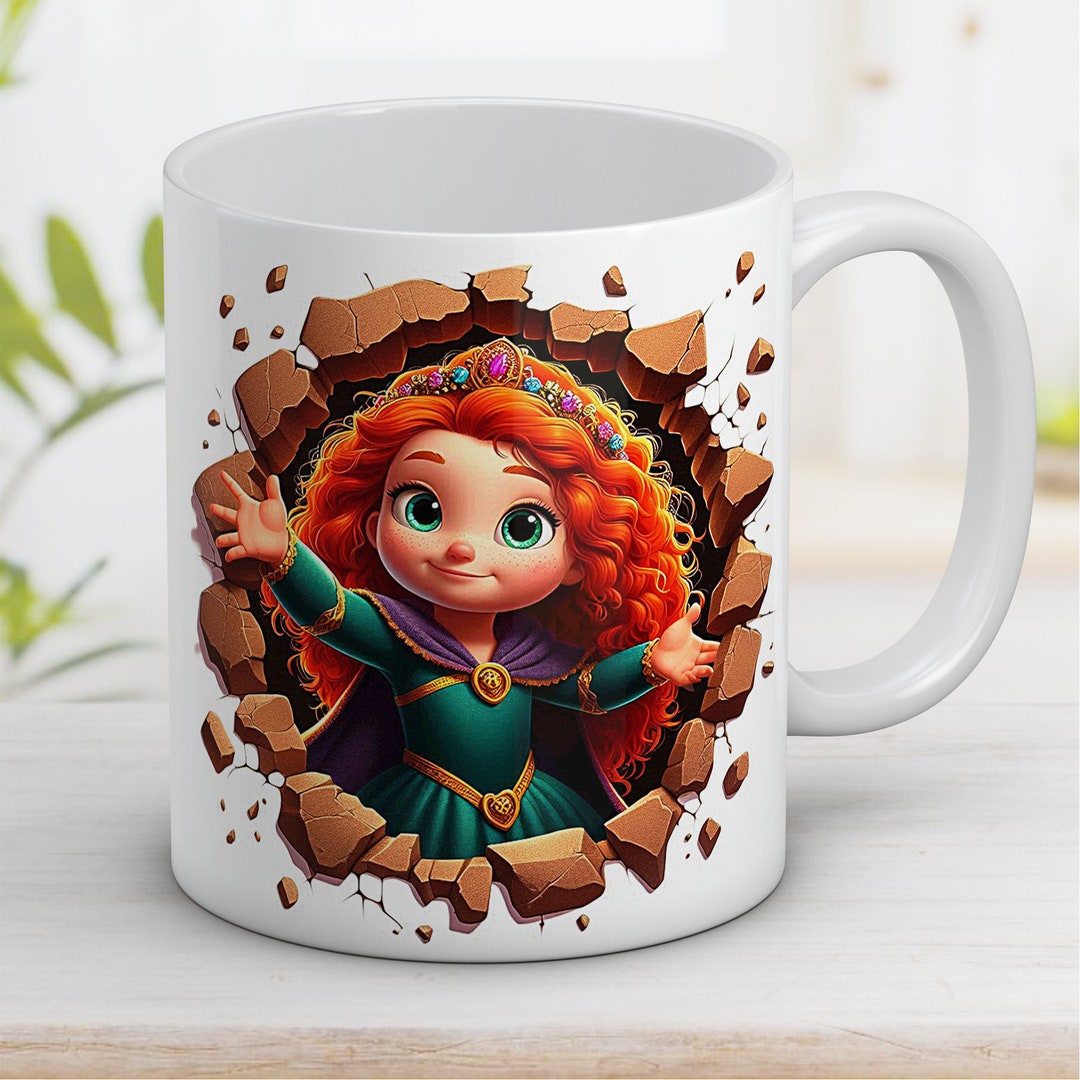 Baby Merida Mug Wrap: Funny Cartoon Design (digital Download) - Etsy