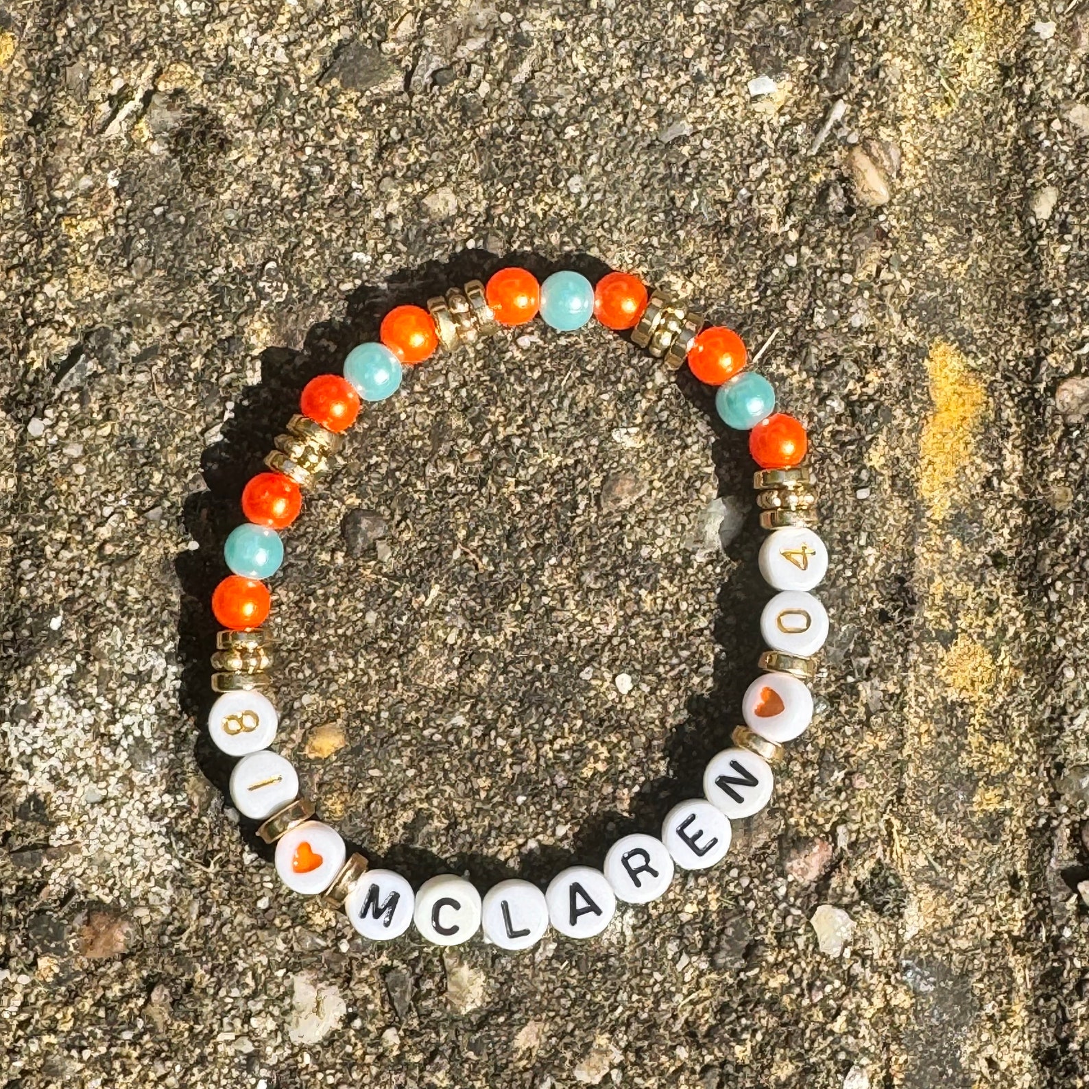 Formula One F1 Team Inspired Handmade Beaded Friendship Bracelets ...
