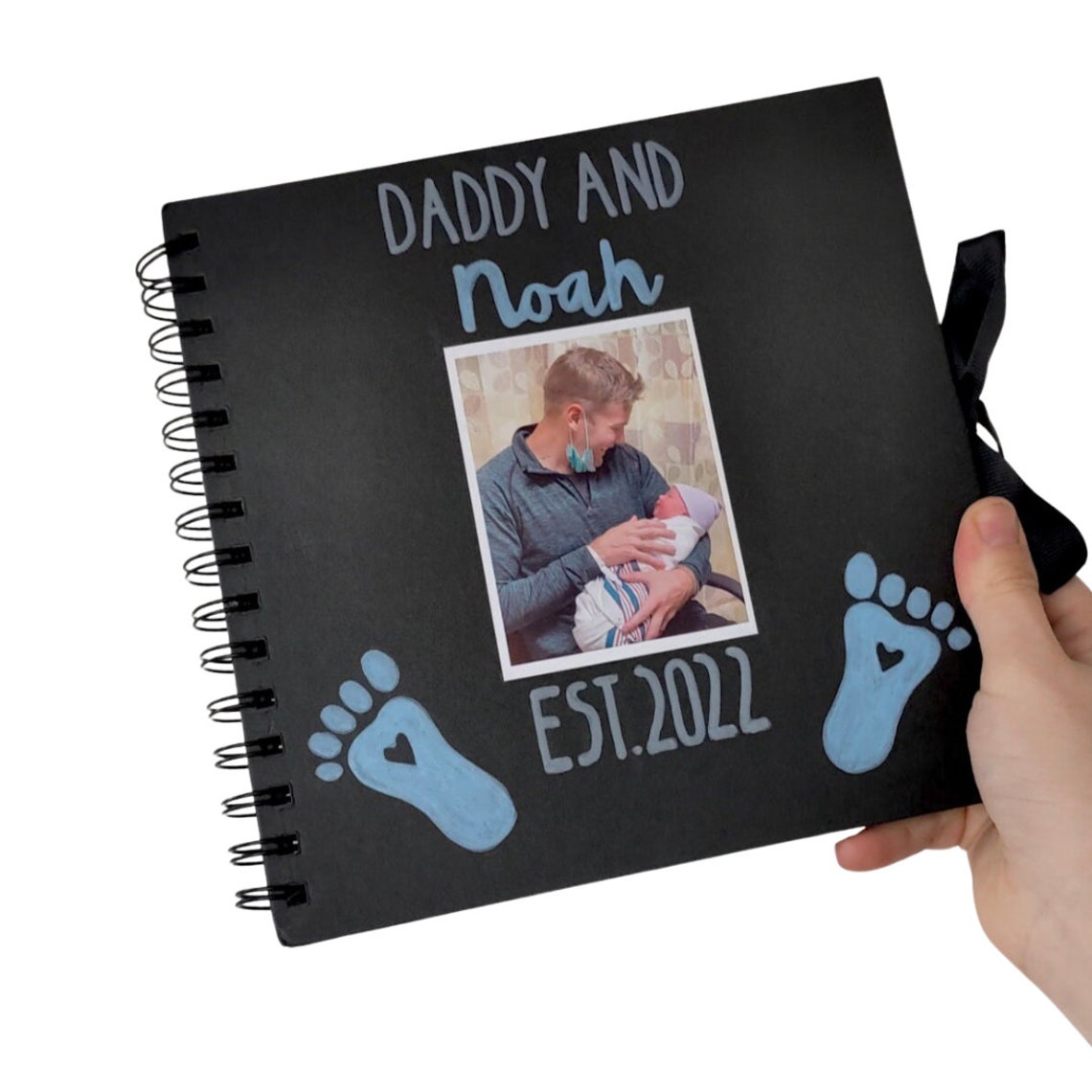Personalised Fathers Day Photo Album: Daddy & Me Perfect Gift From Bump ...
