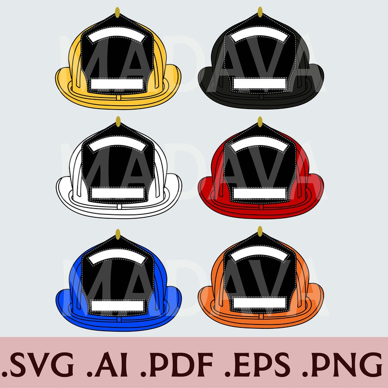 Firefighter Helmet Svg - Etsy