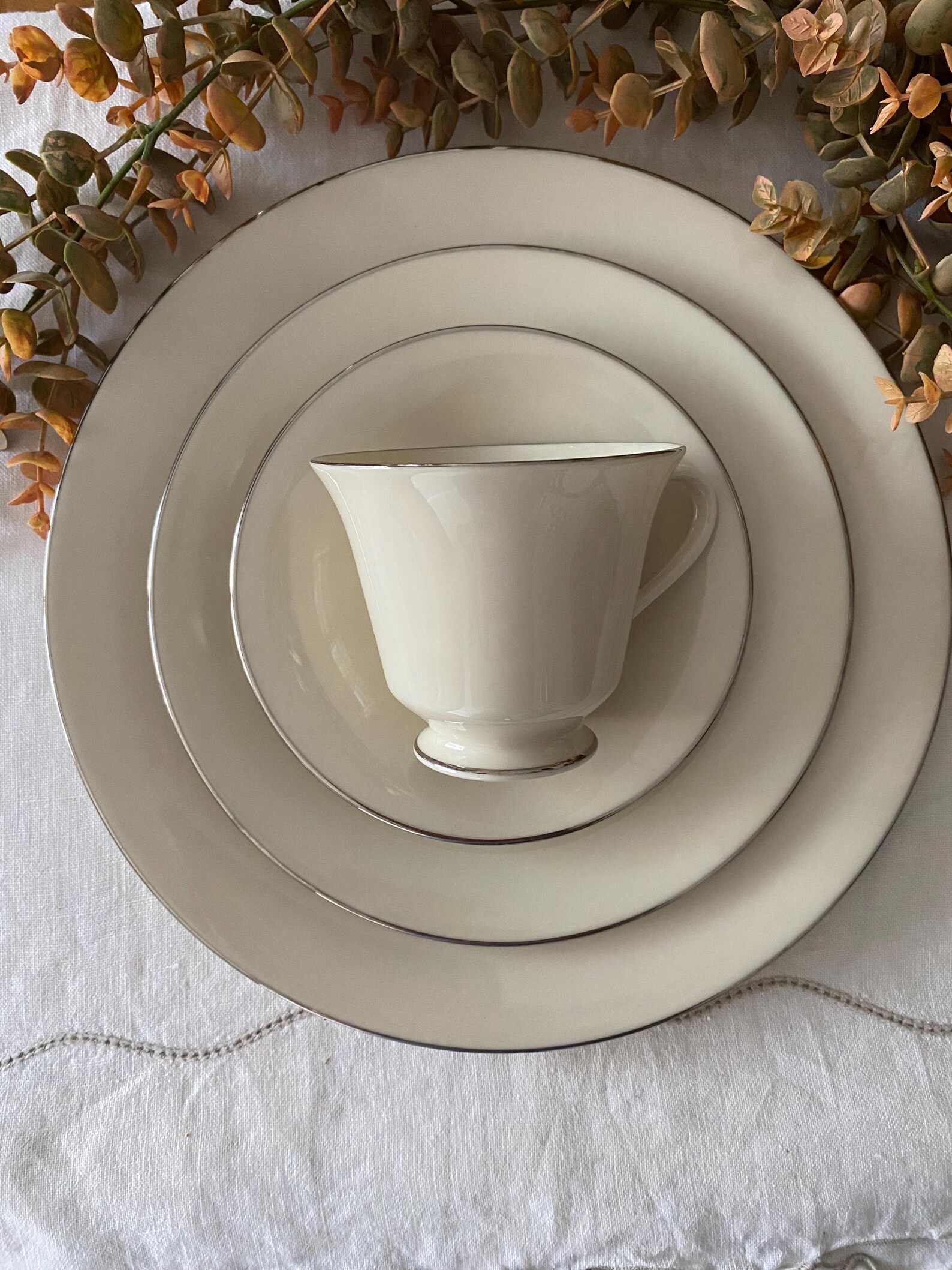 Lenox Maywood China Place Settings - Etsy