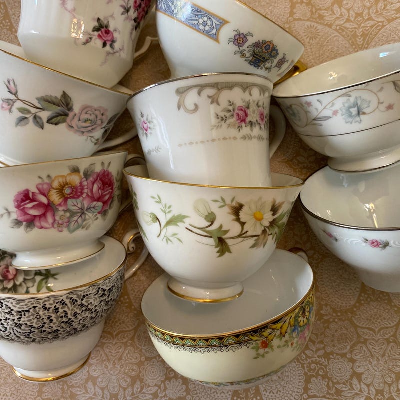 Vintage Tea Cup Bone China - Etsy