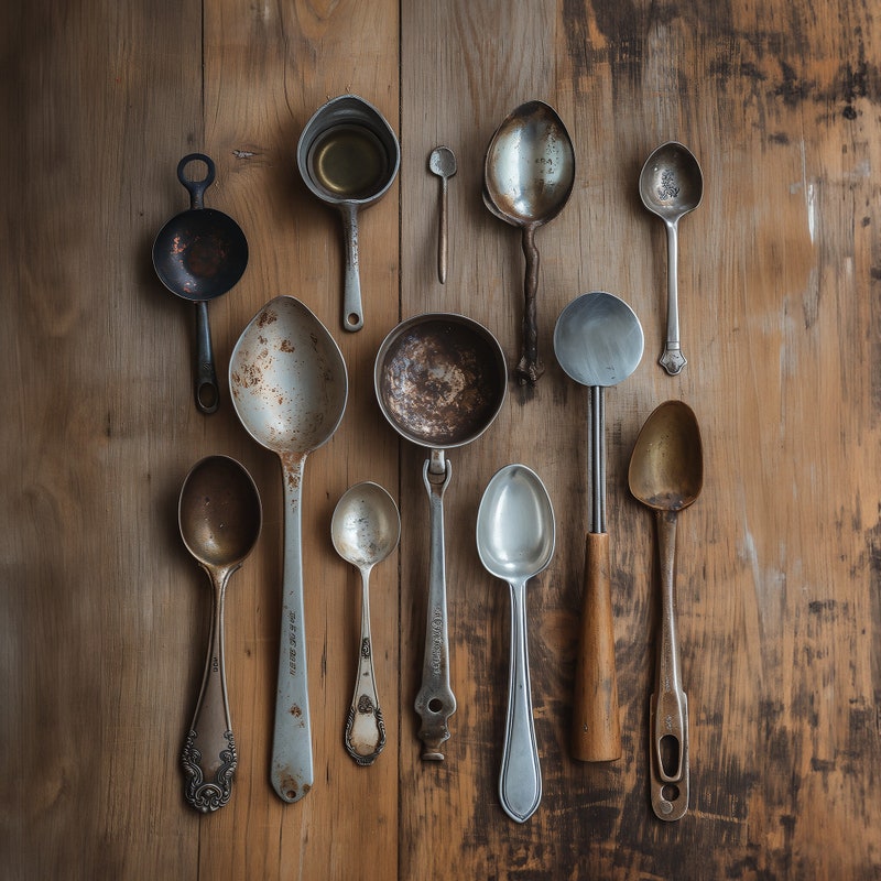 Kitchen Utensil Art - Etsy