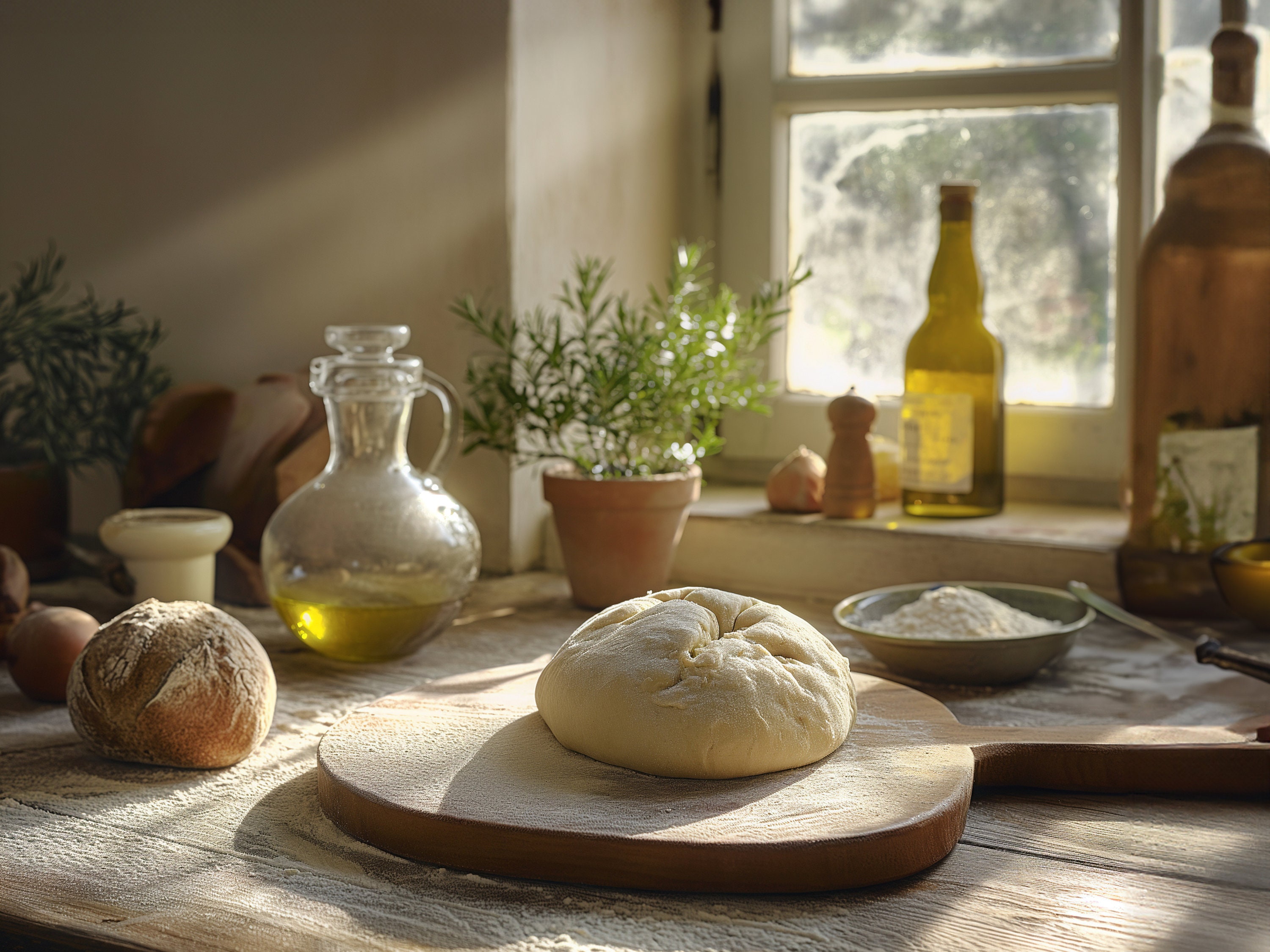 Artisan Bread Day: Downloadable Digital Art for Your Rustic Kitchen ...