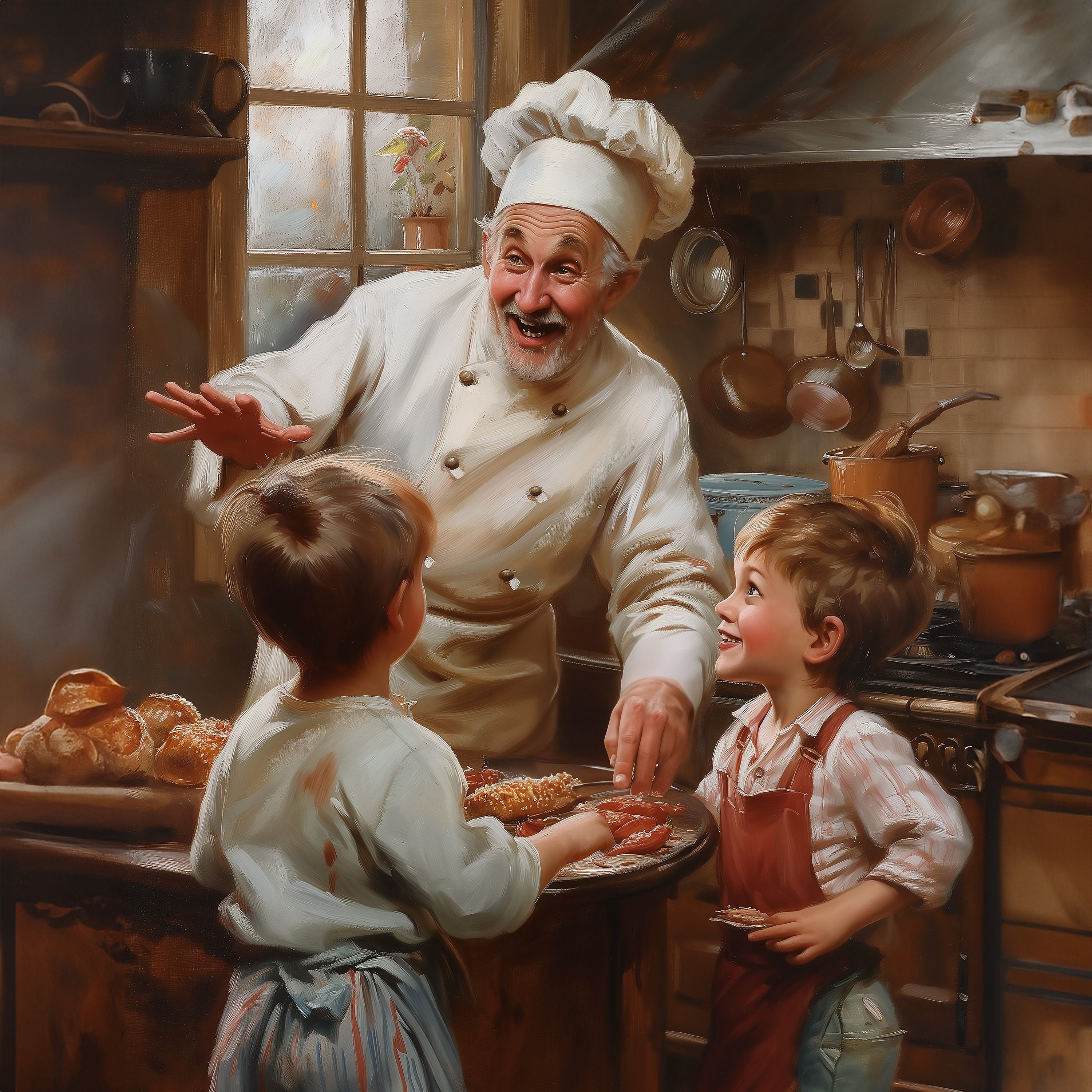 Joyful Moments in the Kitchen: 'surprise Chef' - Heartwarming Culinary ...