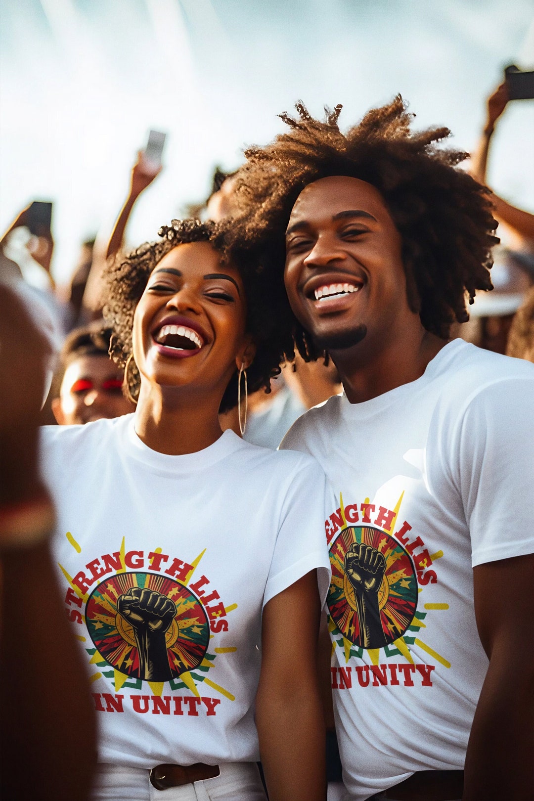 Strength and Unity Unisex Tee, Black History Shirt, BLM, Black Lives ...