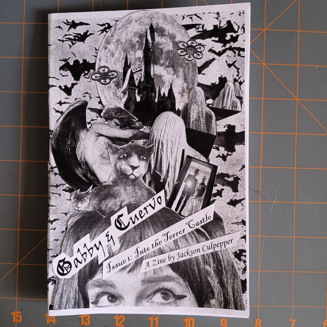 Gabby & Cuervo Issue 1: Into the Terror Castle! [zine, Horror Fiction ...
