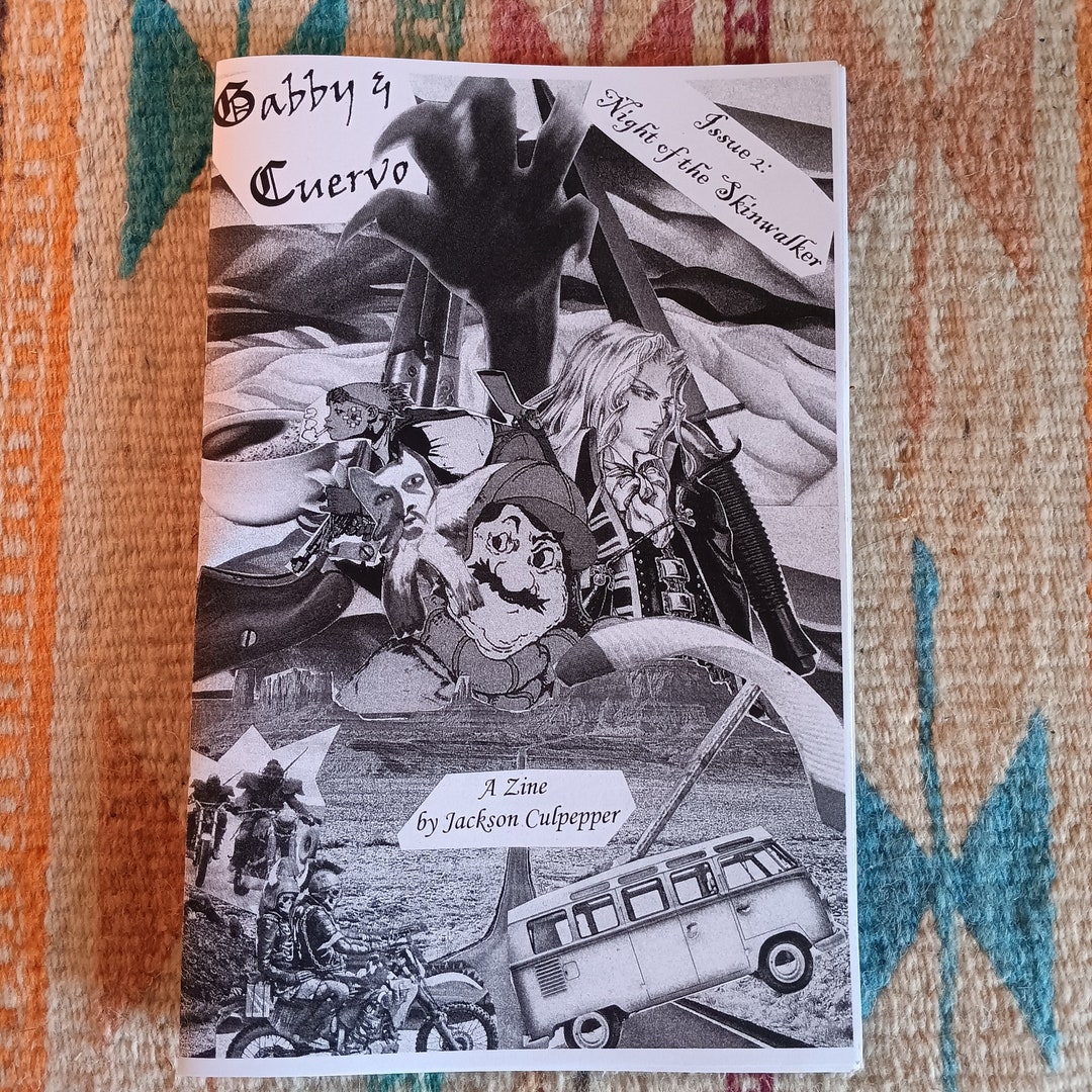 Gabby & Cuervo Issue 2: Night of the Skinwalker! [zine, Horror Fiction ...