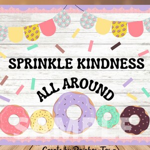 Editable Donuts for Bulletin Board - Etsy
