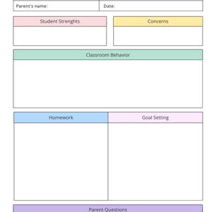 Editable Reporting/information Packet - Etsy