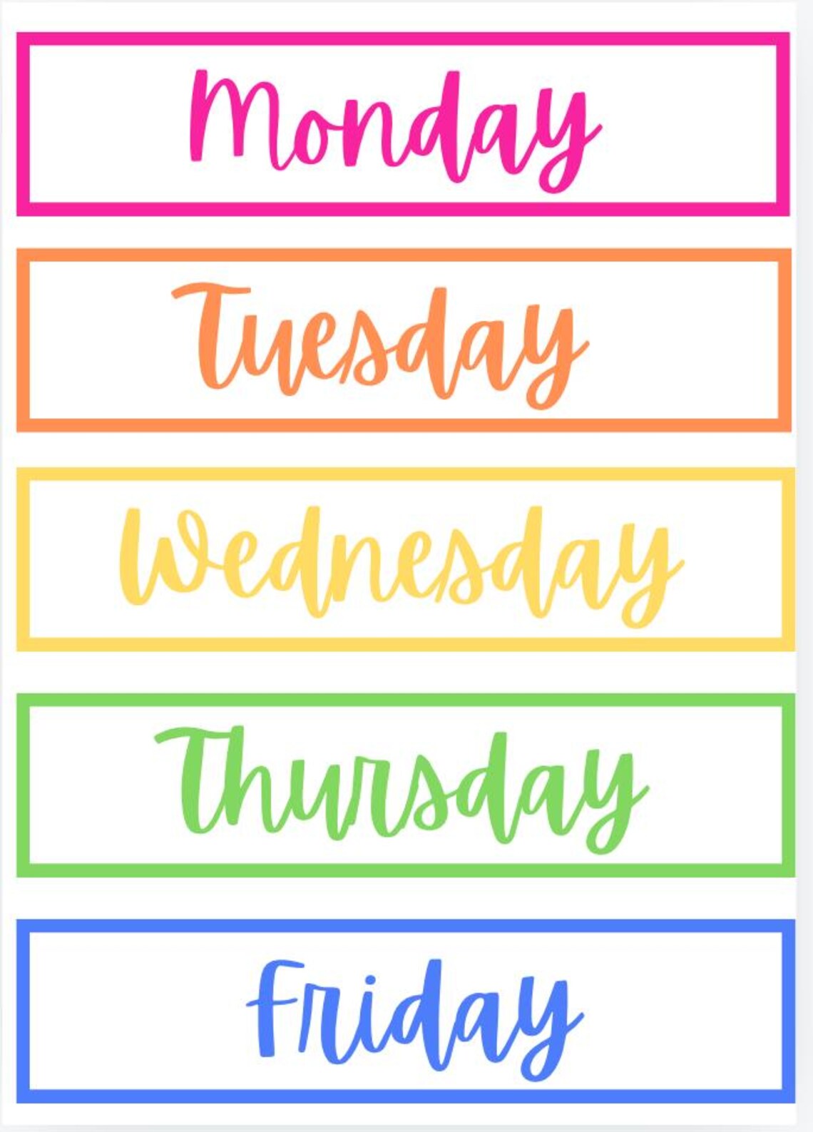 Editable Teacher Tray Labels - Etsy