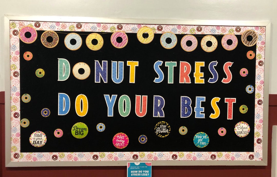 Editable Donuts for Bulletin Board - Etsy