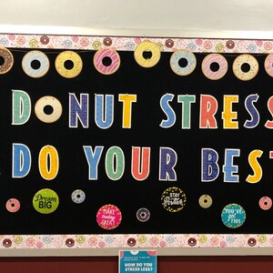 Editable Donuts for Bulletin Board - Etsy