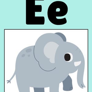 Alphabet Poster and ABC Wall - Etsy