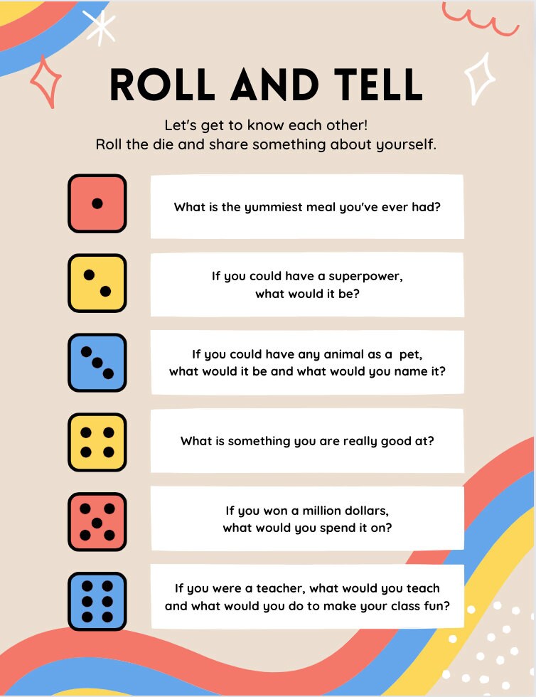 Ice Breaker Packet - Etsy