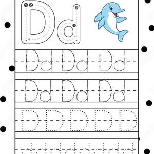 ABC Tracing Book - Etsy