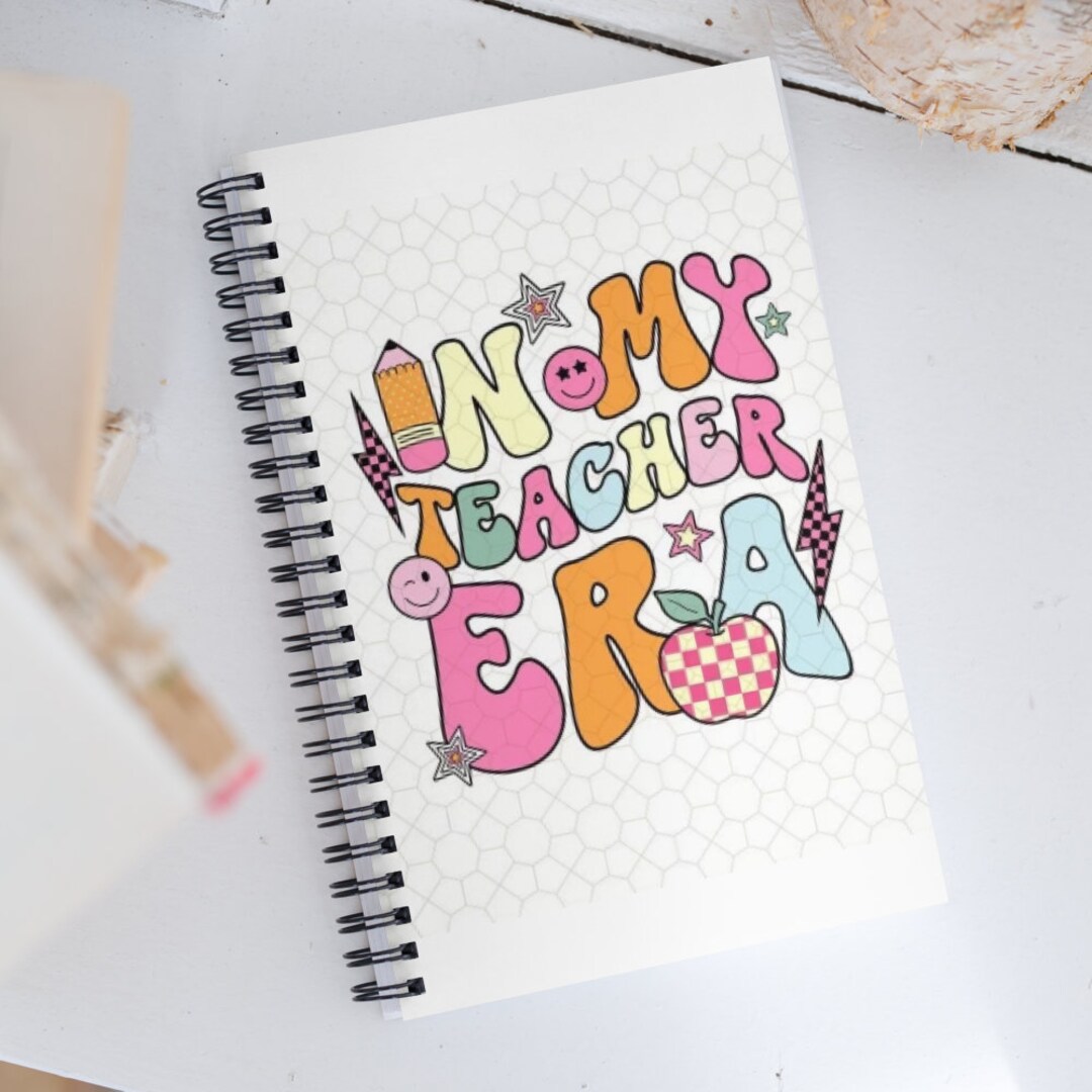 Teacher Spiral Notebook - Etsy