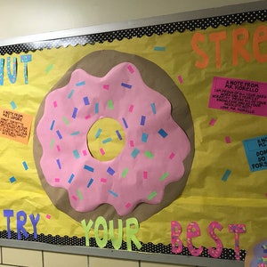 Editable Donuts for Bulletin Board - Etsy