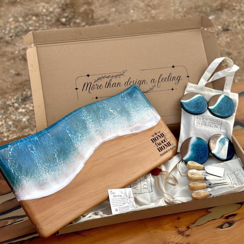 Cheese Board Wavy - Etsy