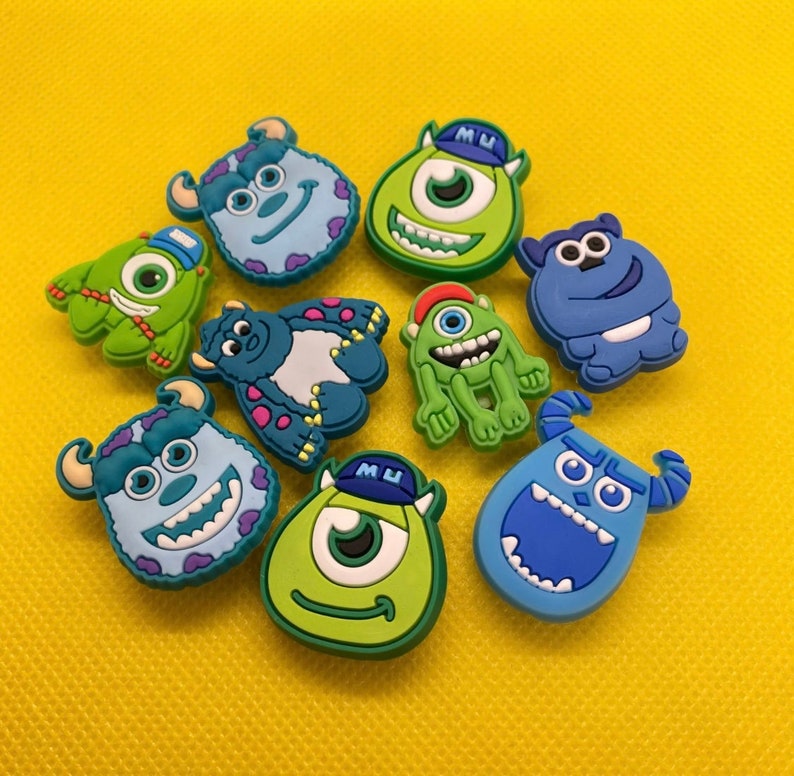 Monsters University Croc Charms - Etsy