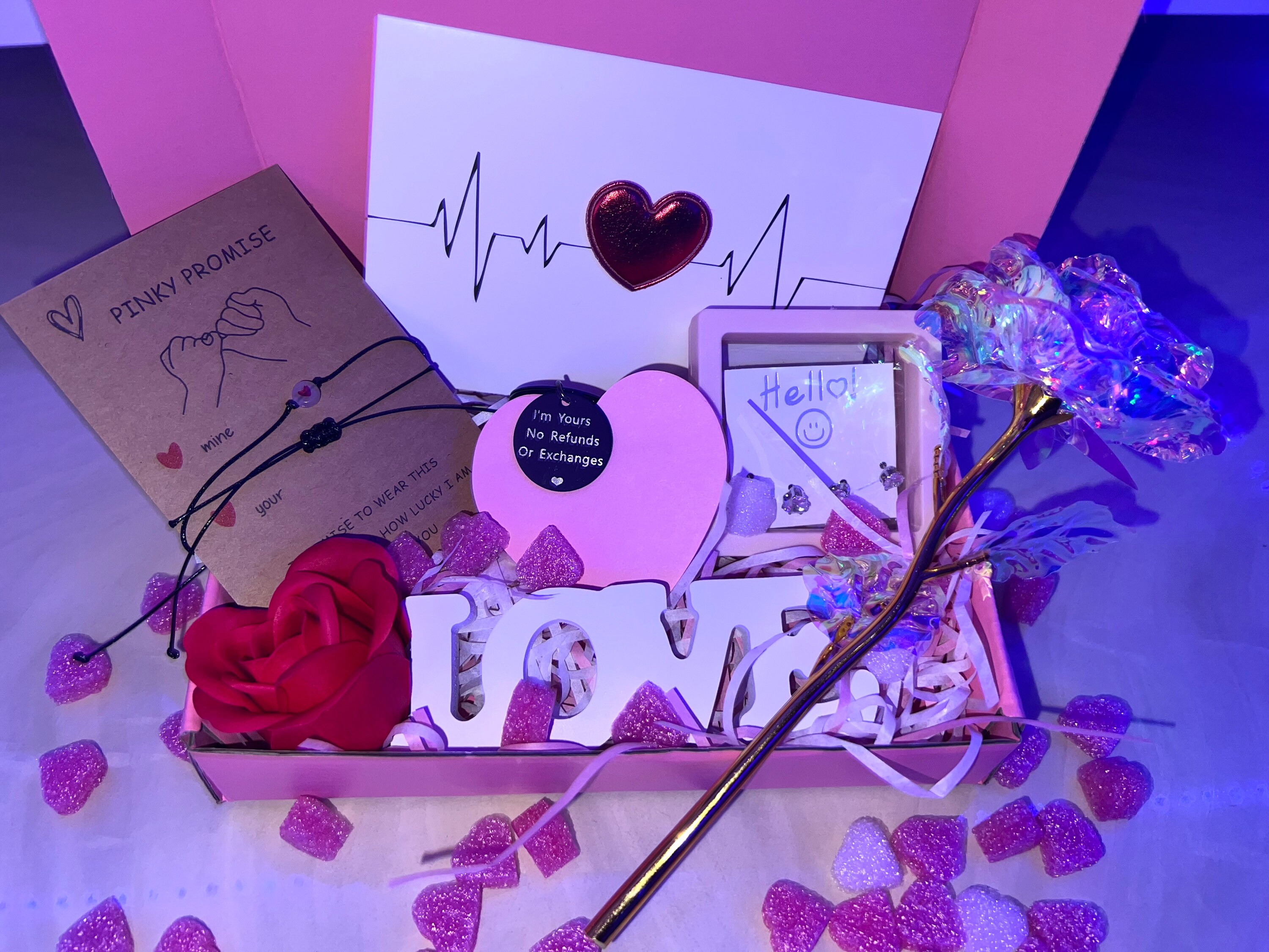 Valentines Day Gift Box for Her /girlfriend /anniversary/love Ones Gift ...