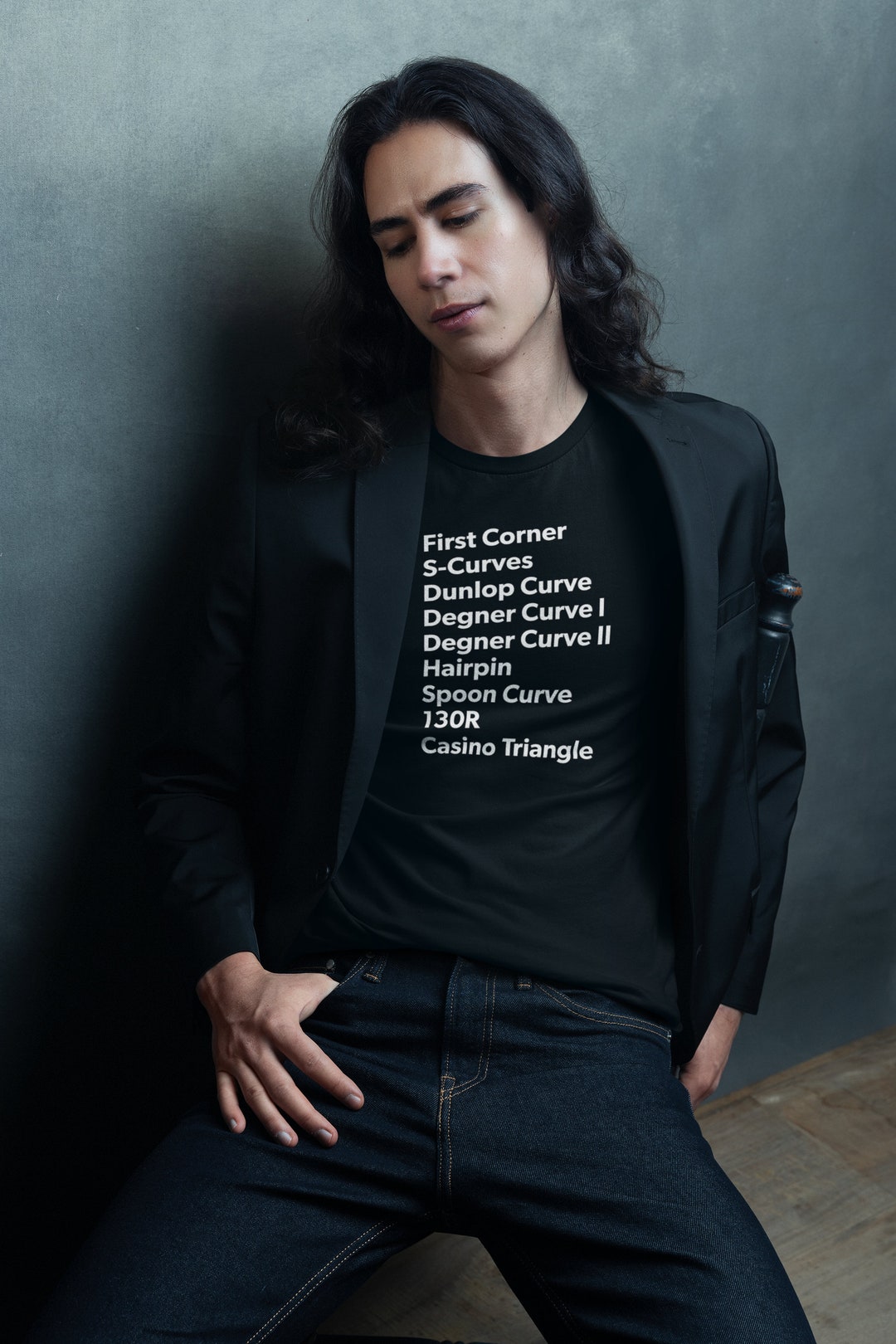 Suzuka Circuit Corner Names Racing Tee, Motor Sports Shirt, Race Track ...