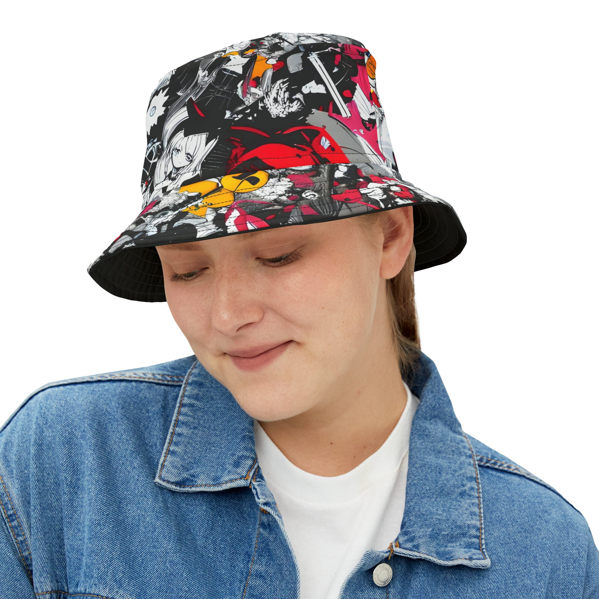 Anime Bucket Hat color - Etsy